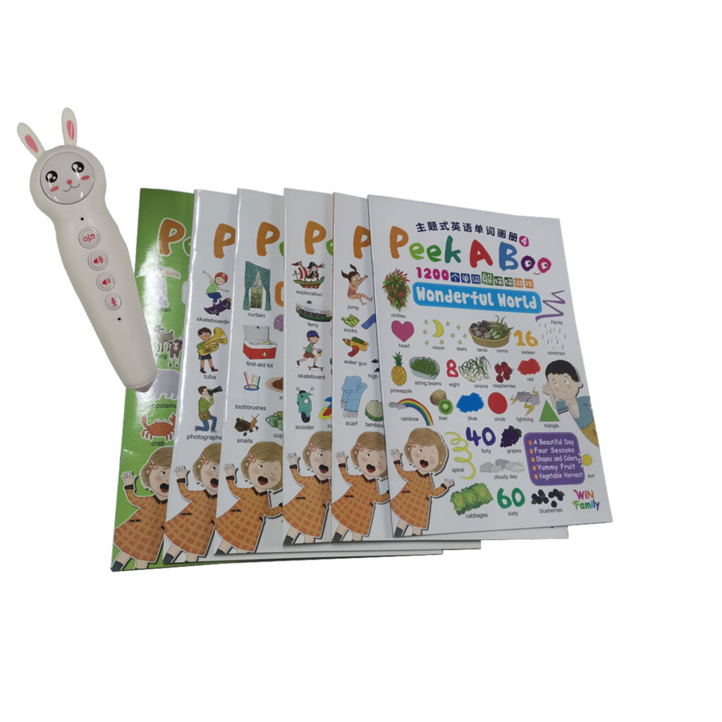 Peek A Boo words Books Talking Pen – Shenzhen T-Heart Electronic ...